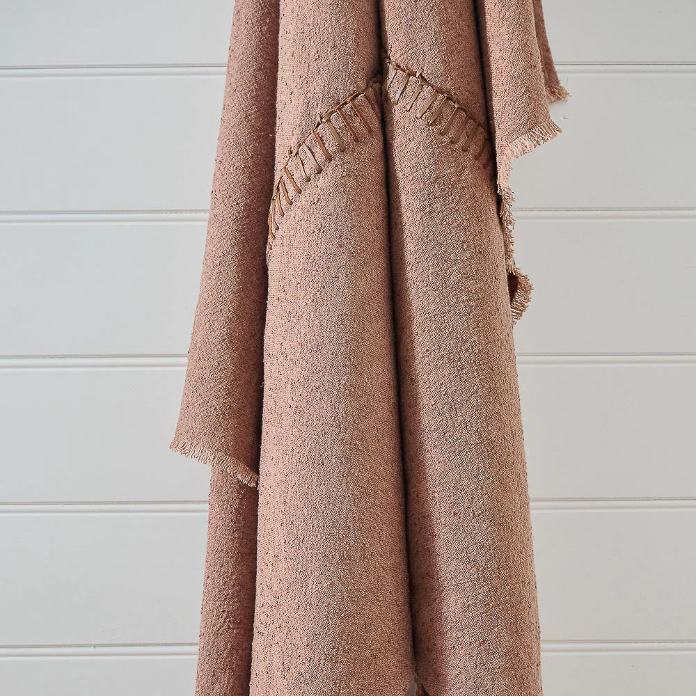 Eadie Lifestyle | Astrid Throw | Clay